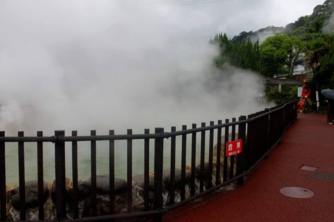 Stay in a Ryokan at Beppu Onsen, known as the hot spring capital of Japan