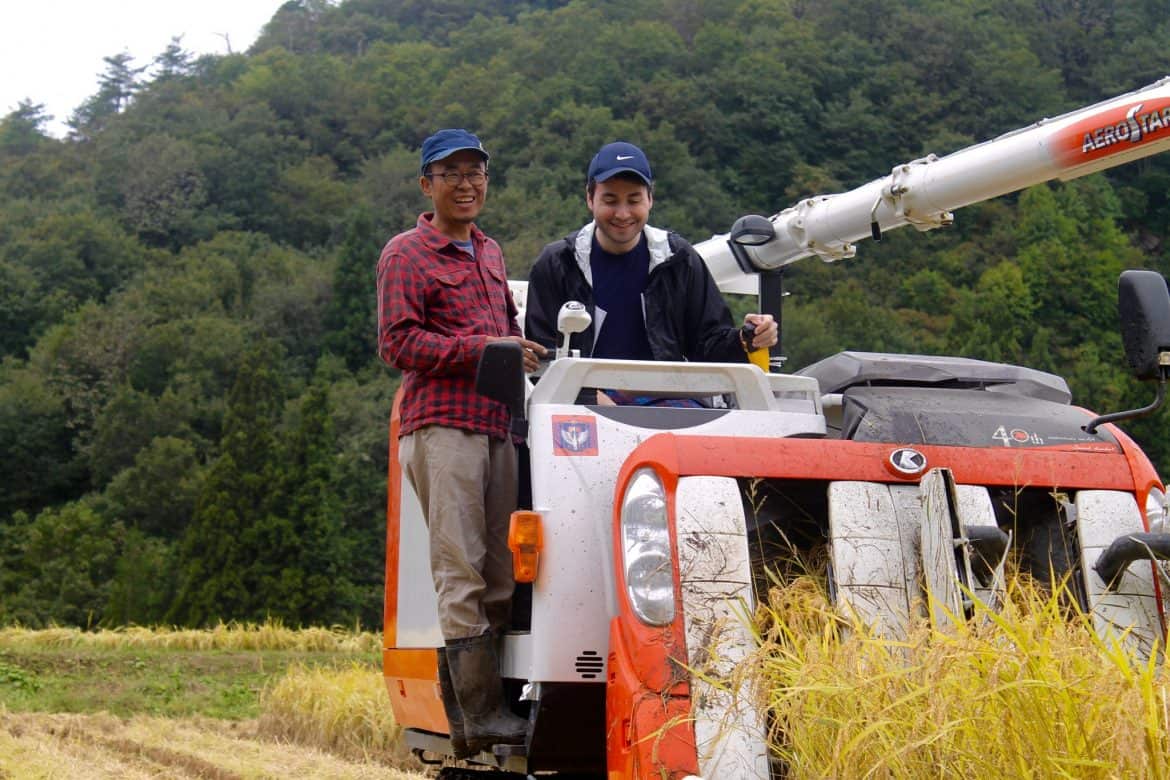Experience Rice Harvesting in Japan in the Niigata Countryside