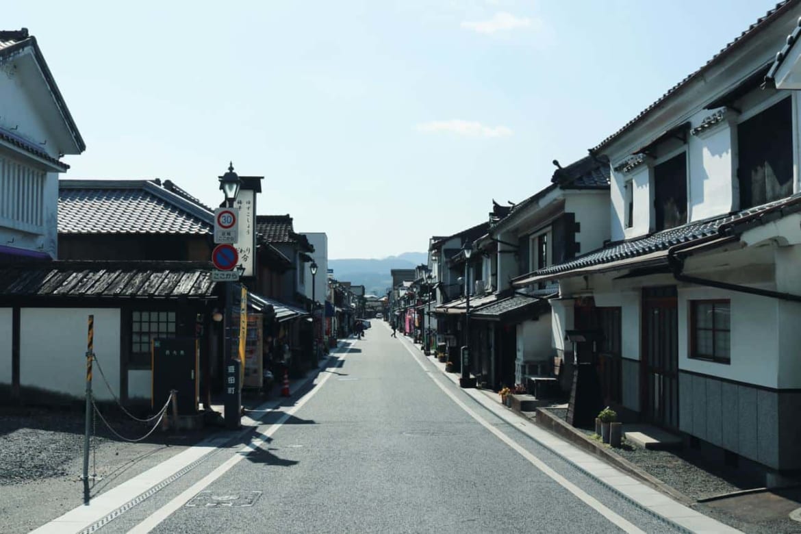 Mameda, the "Little Kyoto" of Hita, Oita, Japan