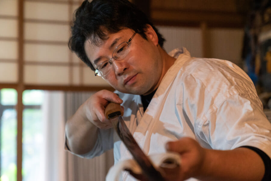 Discovering Samurai Culture and Sword Making Near Kyoto