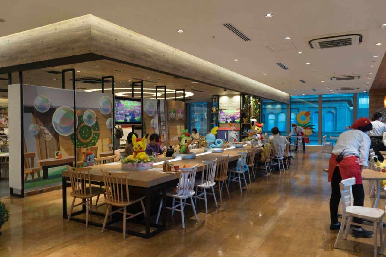 Pokémon Cafe in Tokyo: The First Permanent Pokémon-Themed Cafe