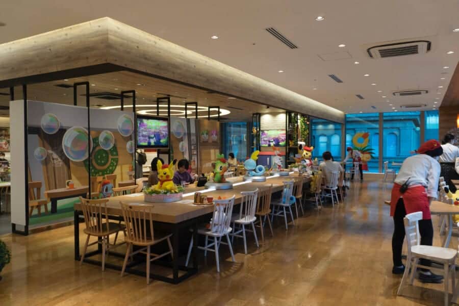 Pokémon Cafe in Tokyo: The First Permanent Pokémon-Themed Cafe