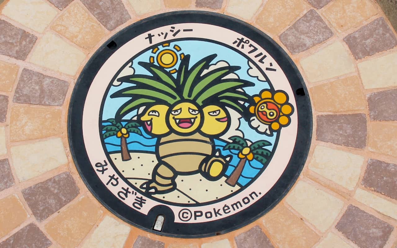 Pokemon Manholes: Where to Find PokeFuta Manhole Covers in Japan?