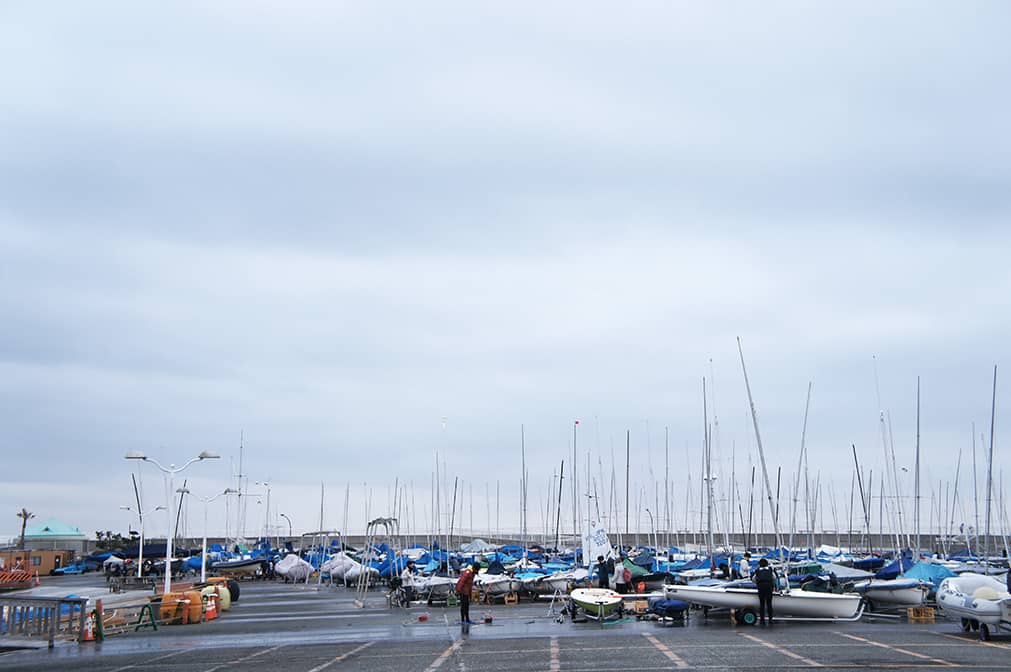 Le port d'Enoshima, haut-lieu de la voile à une heure de Tokyo