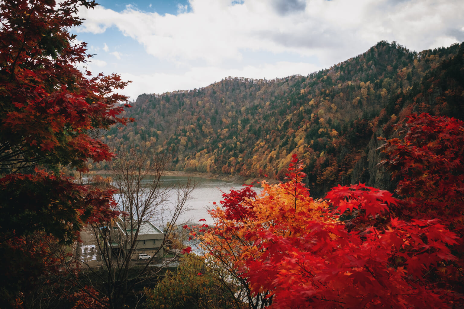Les gorges de Hoheikyo pour admirer les momiji à Hokkaido
