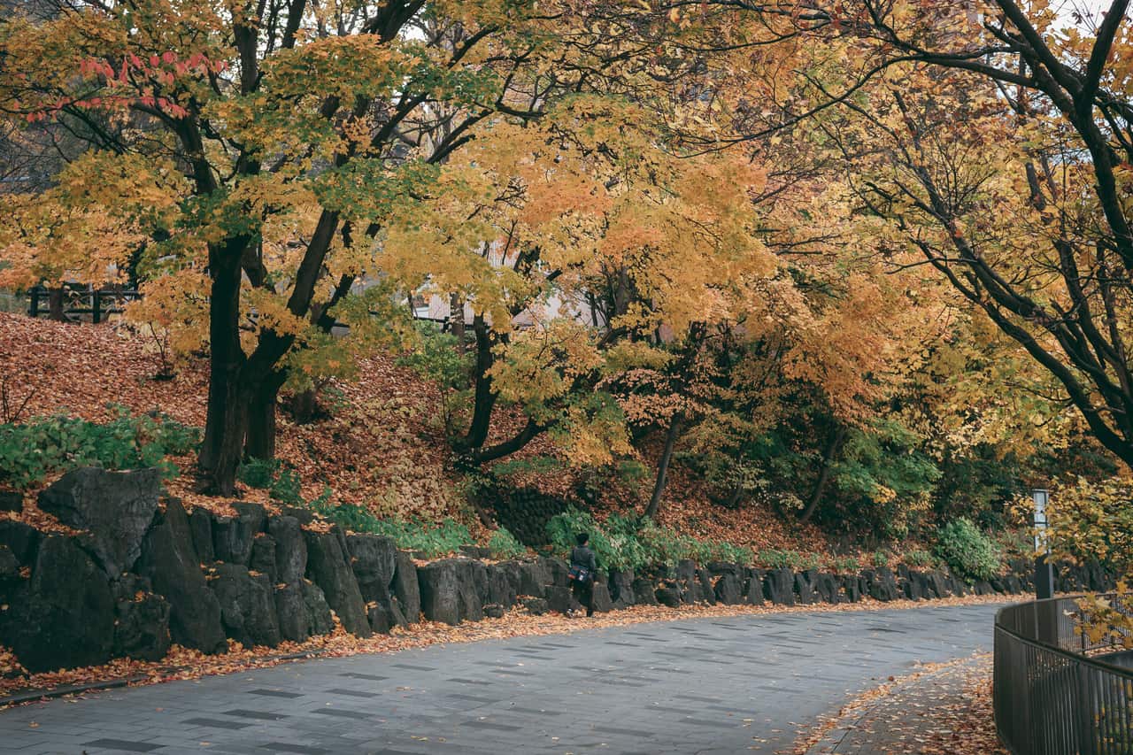 Jozankei, village thermal au cœur des couleurs d'automne
